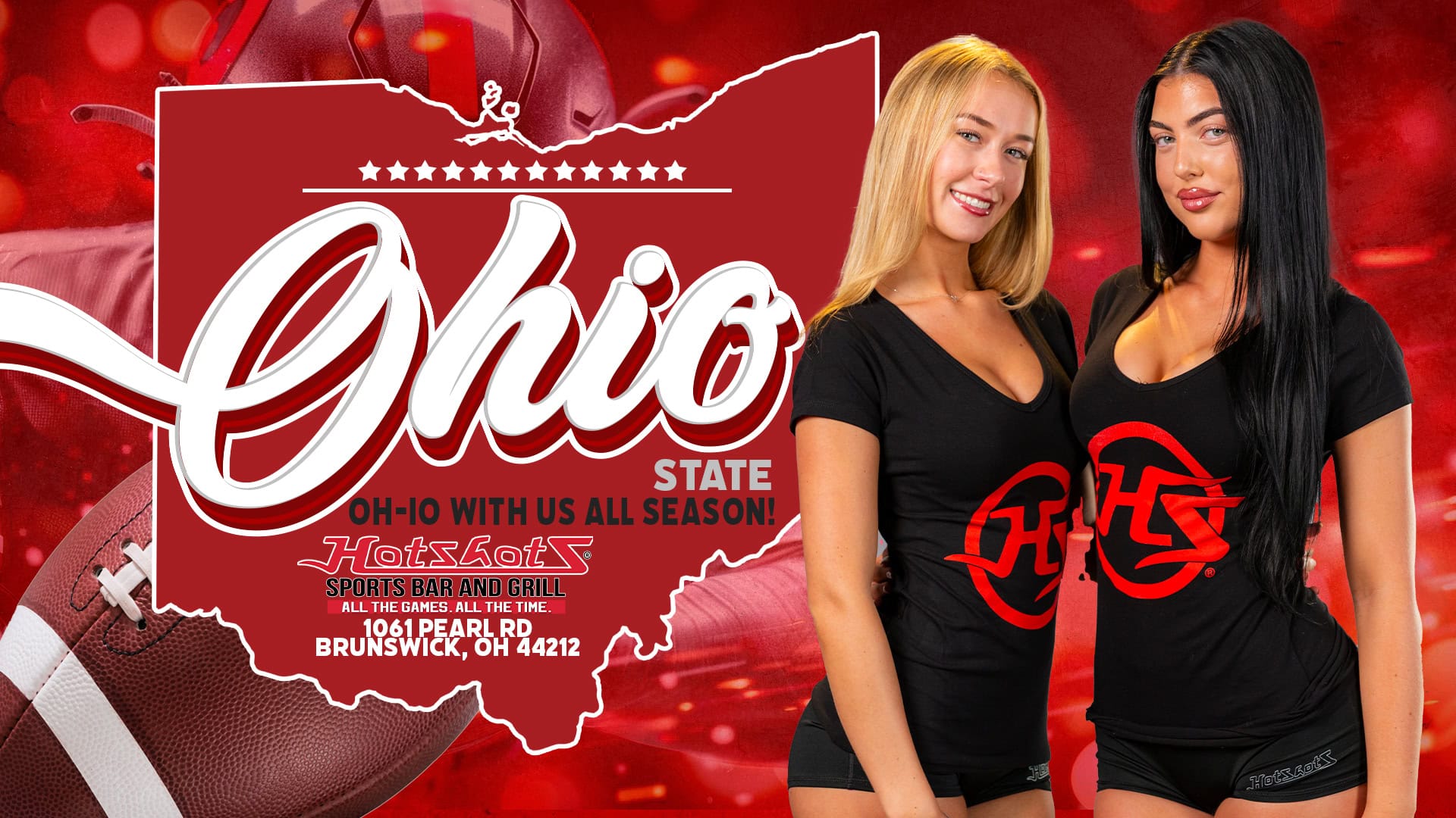 Buckeyes Gameday at Hotshots Brunswick - Hotshots Sports Bar & Grill