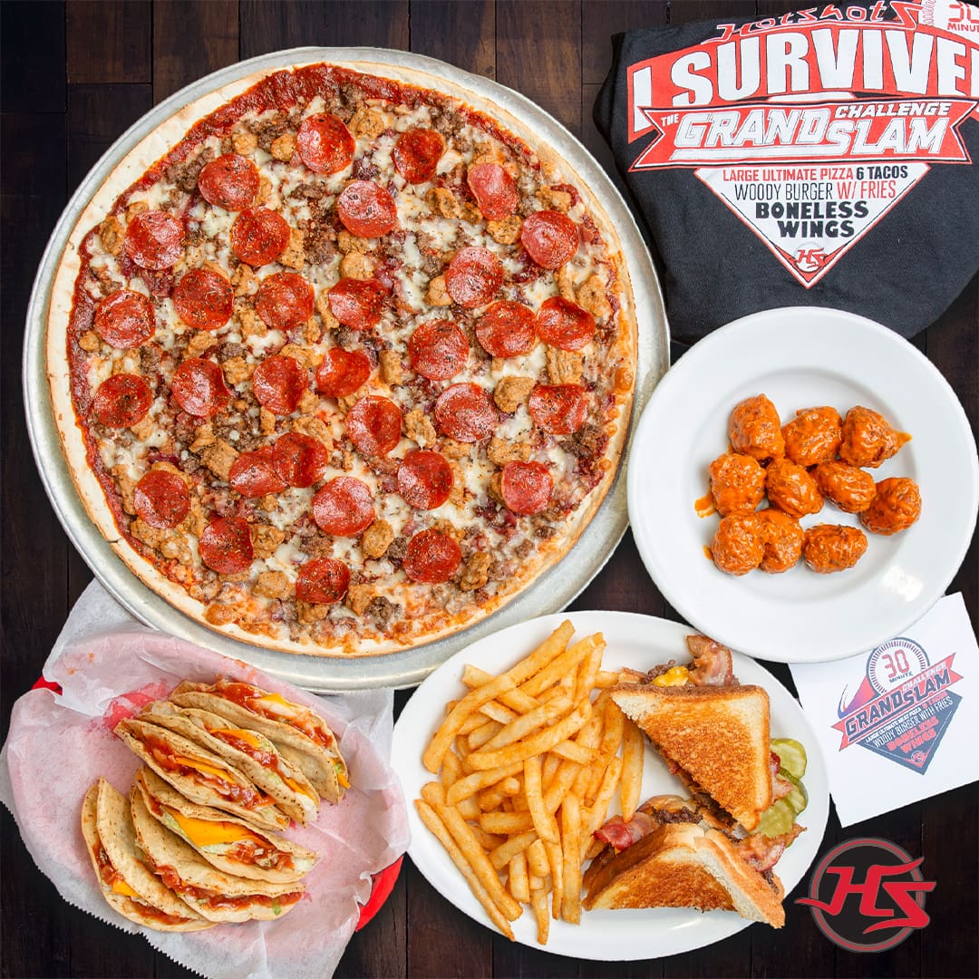 Hotshots Grand Slam Food Challenge - Hotshots Sports Bar & Grill